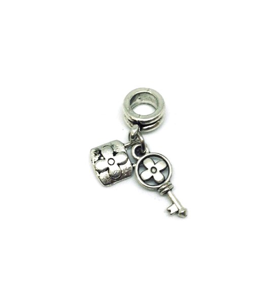 Lock And Key Charm - Unlocking Elegance | Swara Charms